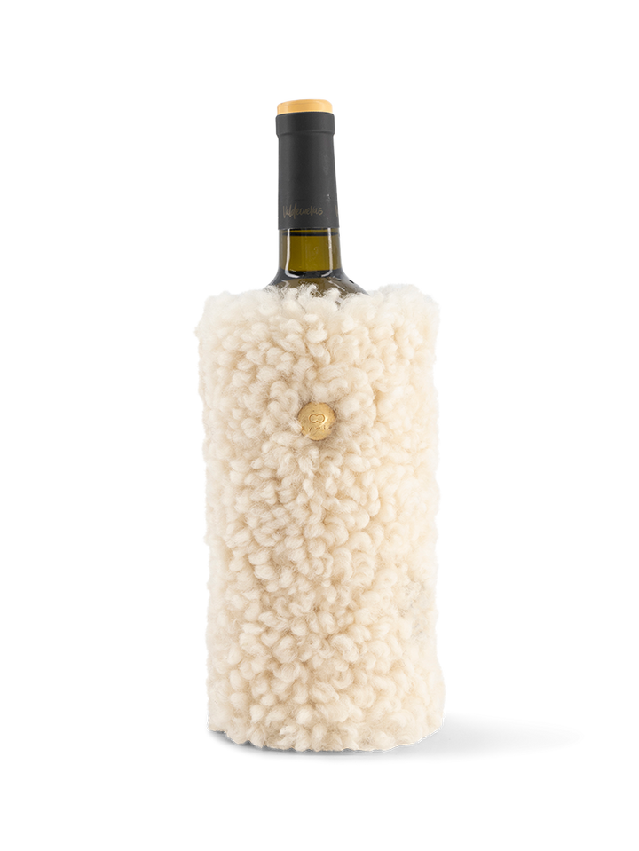 kywie, the original. A wine cooler made of sheepskin. 100% natural